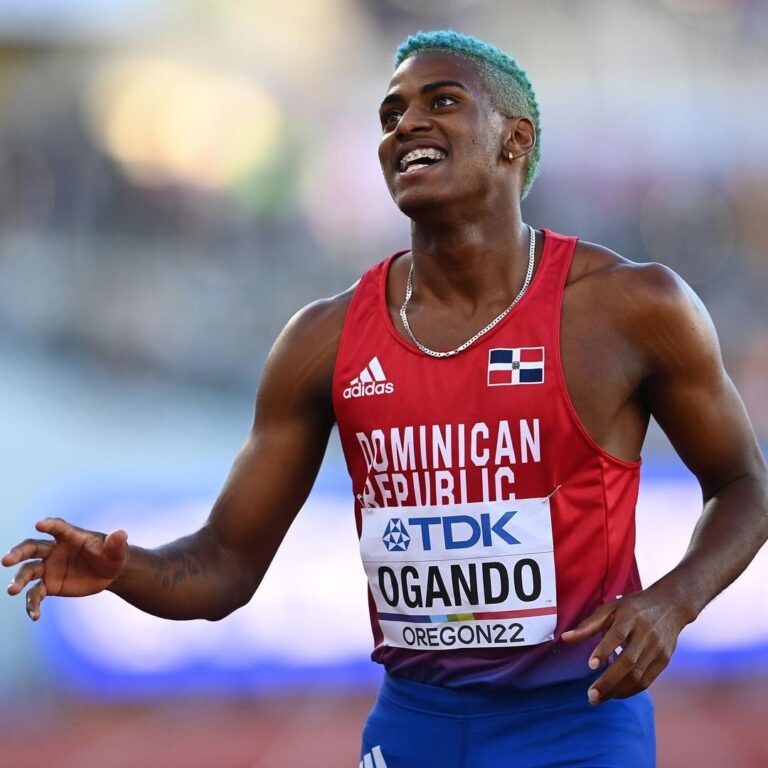 Alexander Ogando: “es espectacular ser el rey de los 200M”