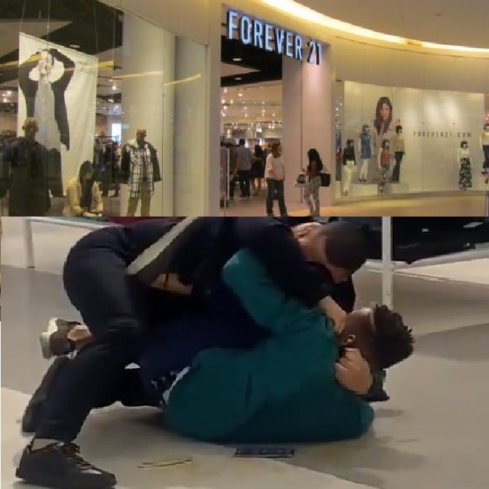 Se Agarraron A Trompadas Por La Misma Pieza De Ropa En Agora Mall