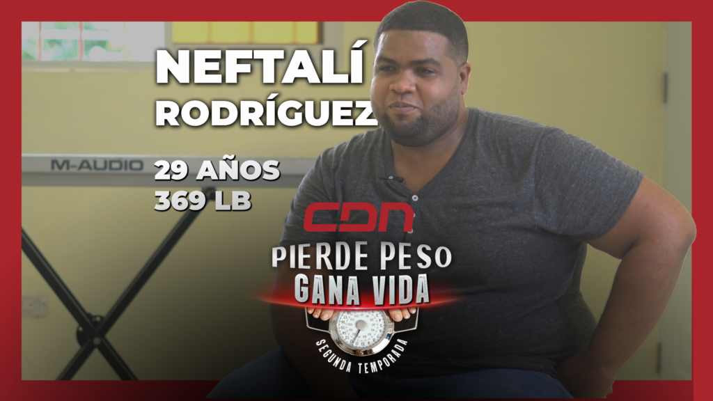 Neftalí Rodríguez libra batalla entre 369 libras y burlas por sobrepeso