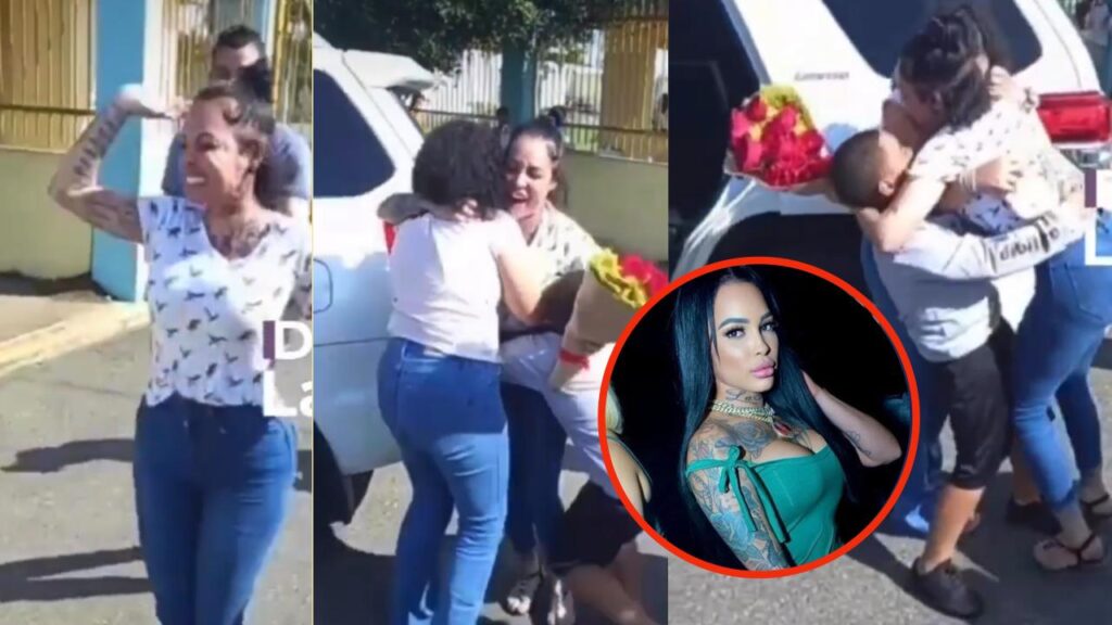 Mami Jordan sale de la cárcel y se reencuentra con sus hijos