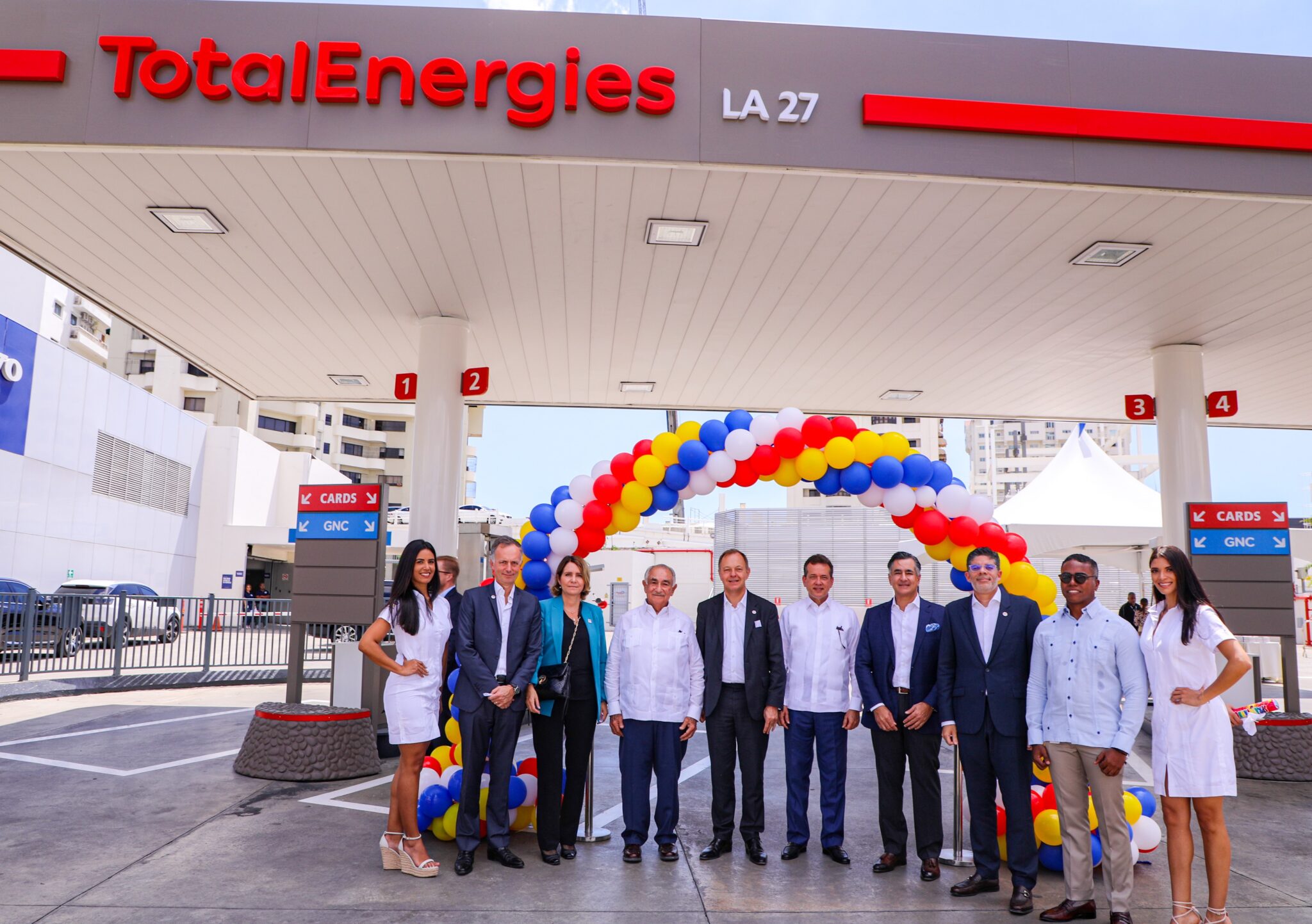 Inauguran primera estación Sunix -Tropigas Natural por TotalEnergies