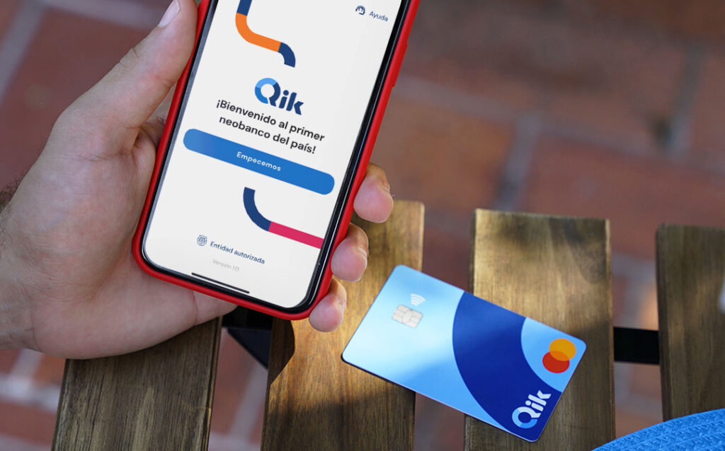 Qik: primer neobanco del país, innovación en el sector financiero