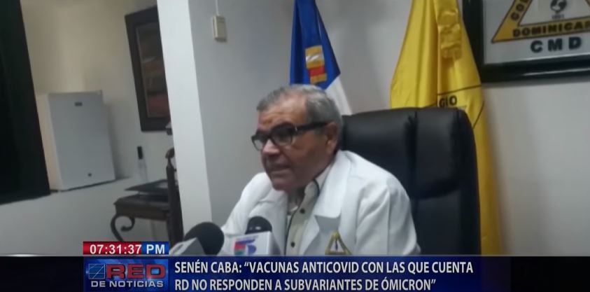 Senén Caba: vacunas no responden a subvariantes de Ómicron