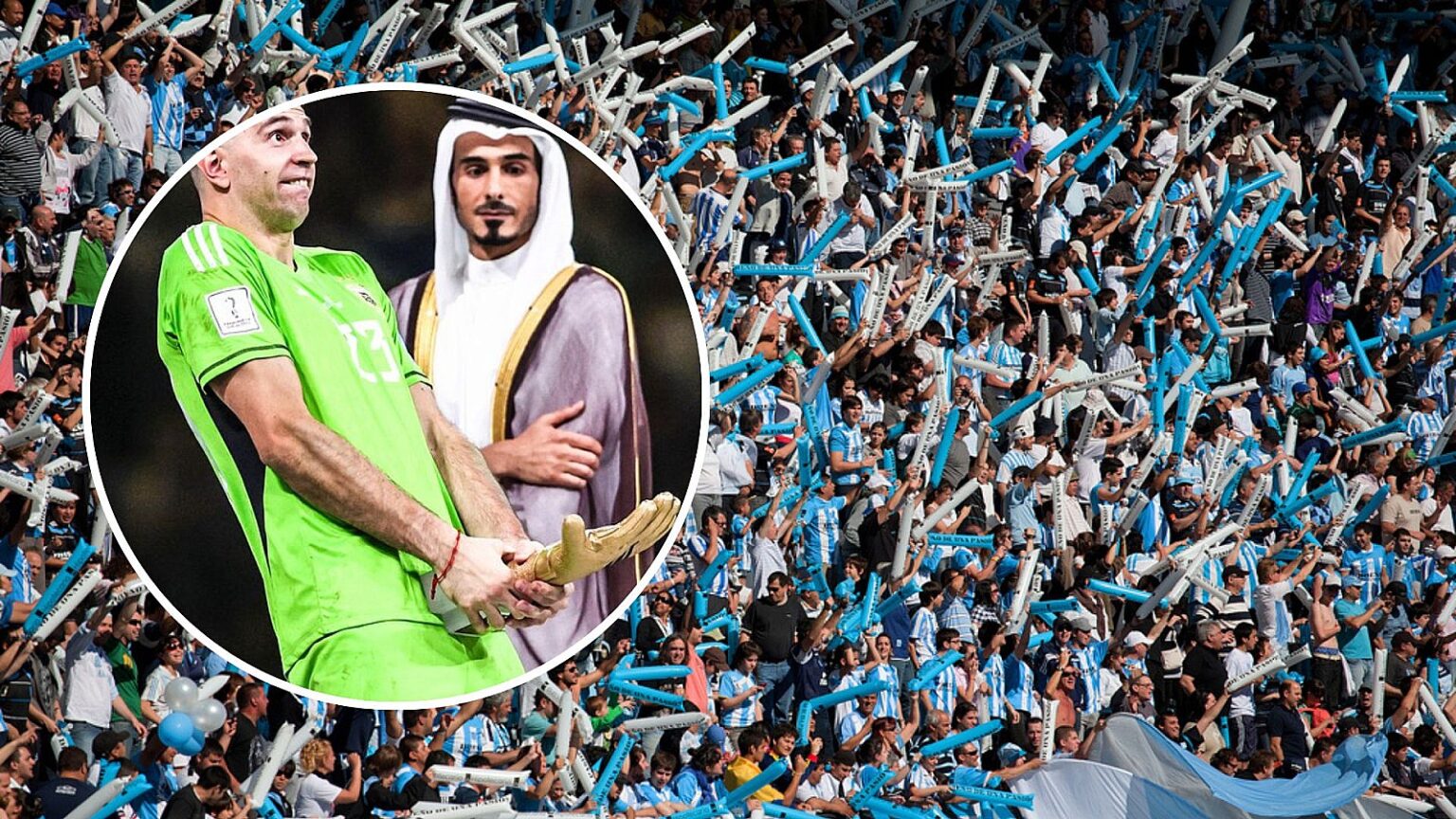 El gesto de "Dibu" Martínez con sus genitales levanta polémica