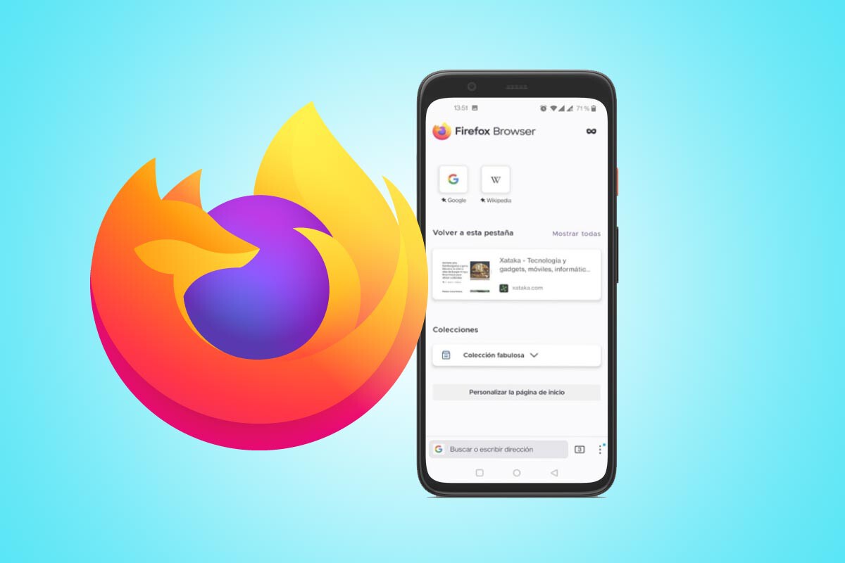 Aplicación móvil Mozilla Firefox guarda páginas web como PDF