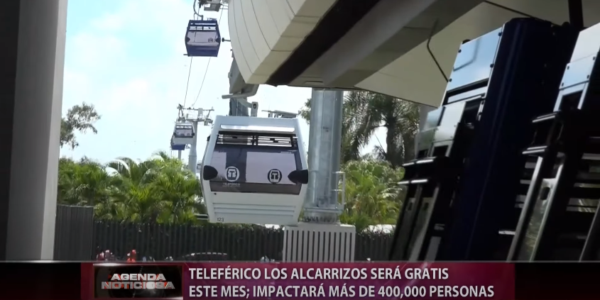 Tras inauguración, teleférico Los Alcarrizos será gratis este mes