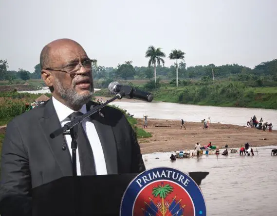 Ariel Henry reafirma construcción canal de riego en río Masacre