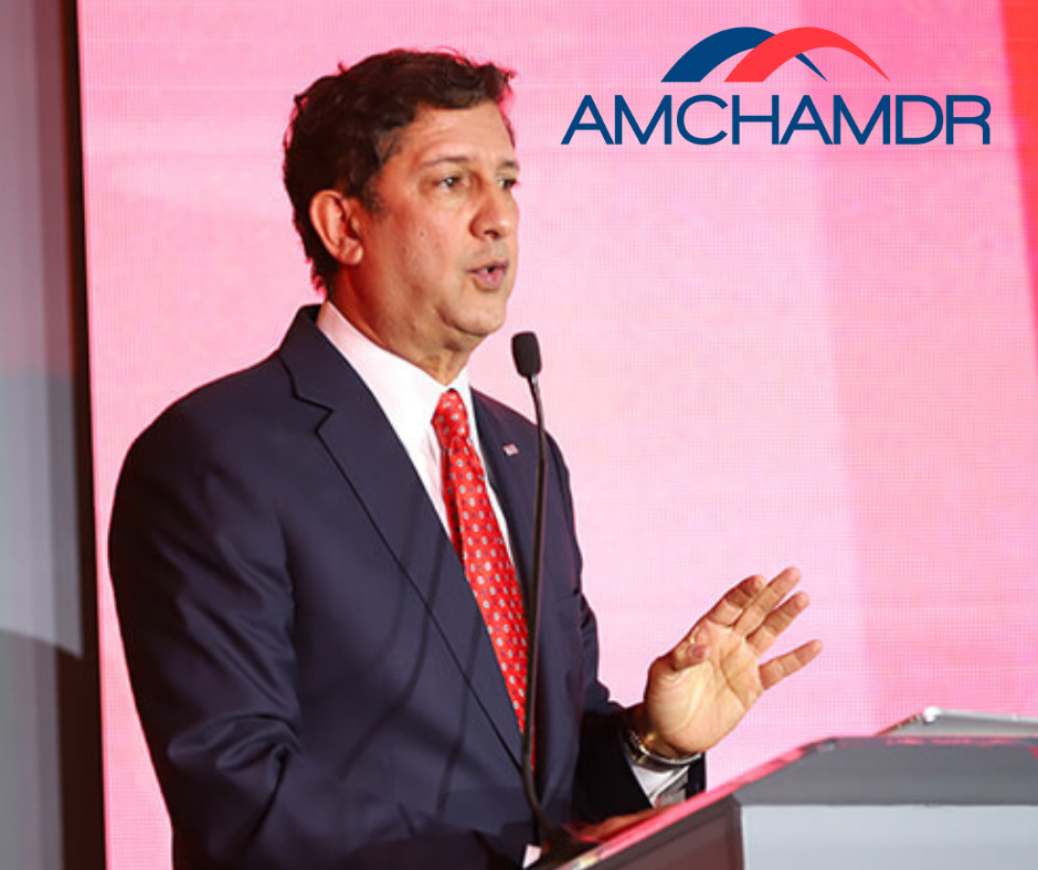 Manuel Estrella, orador invitado Cámara Americana de Comercio