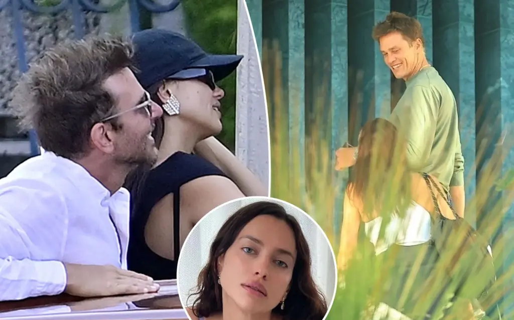 Triángulo amoroso entre Irina Shayk, Tom Brady y Bradley Cooper