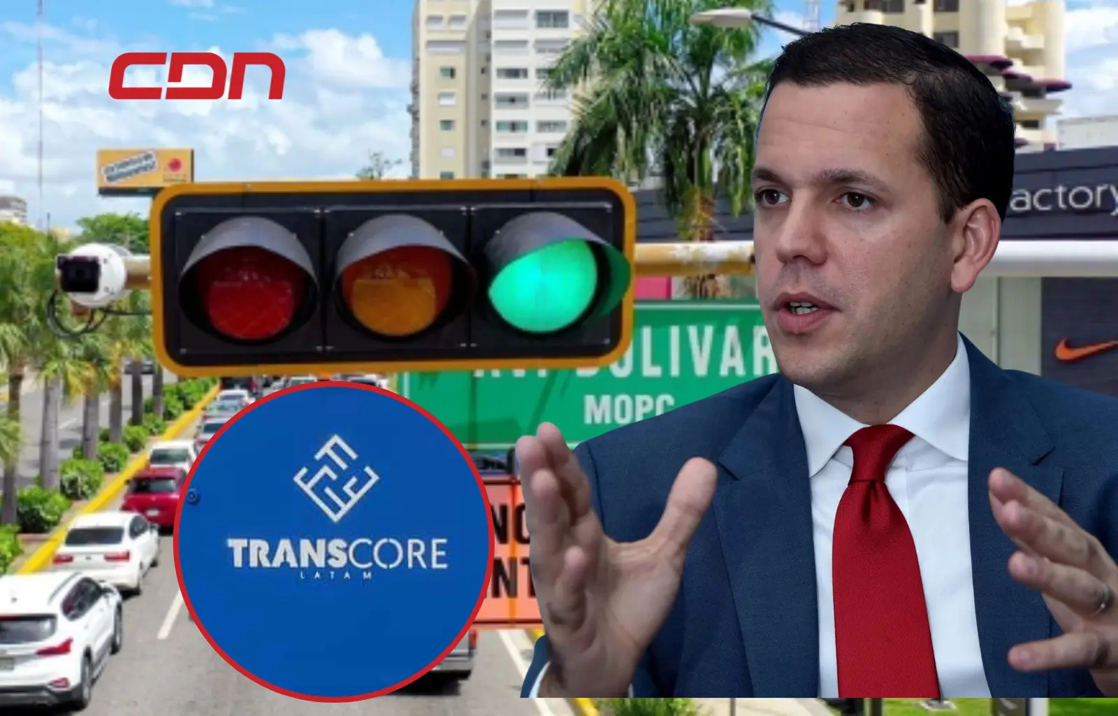 Transcore Latam, empresa que provoca licencia de Hugo Beras en el Intrant