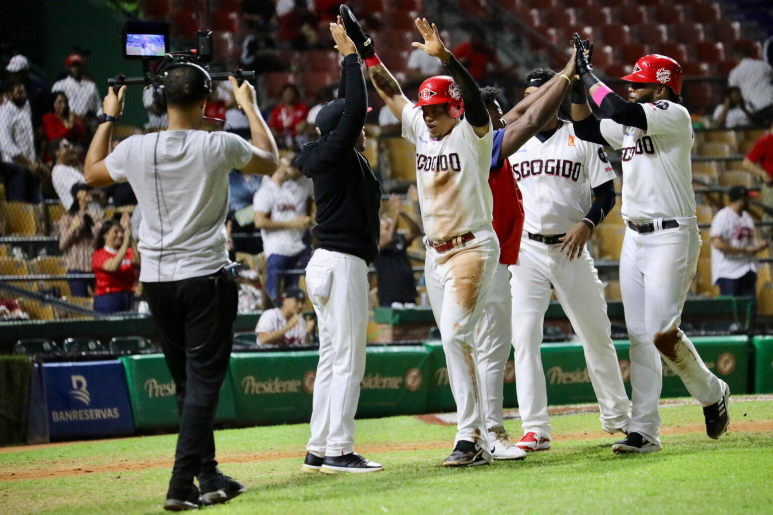 Leones del Escogido blanquean a los Gigantes del Cibao