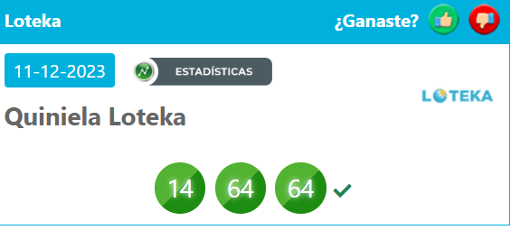 Resultados sorteos loterías dominicanas lunes 11 de diciembre