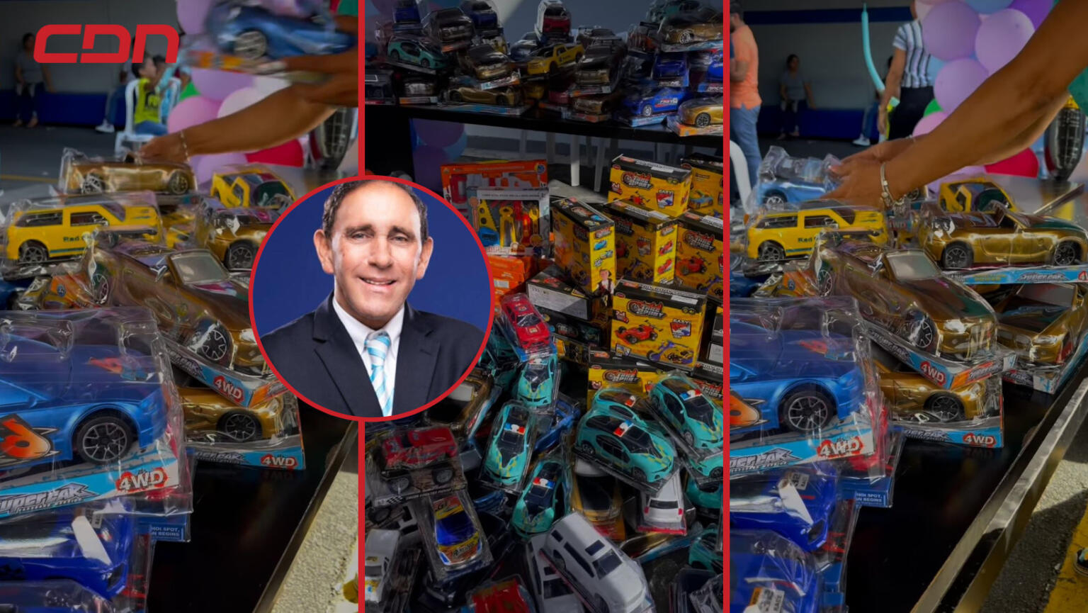 Fundación Cruz Jiminián entrega juguetes por Día de Reyes