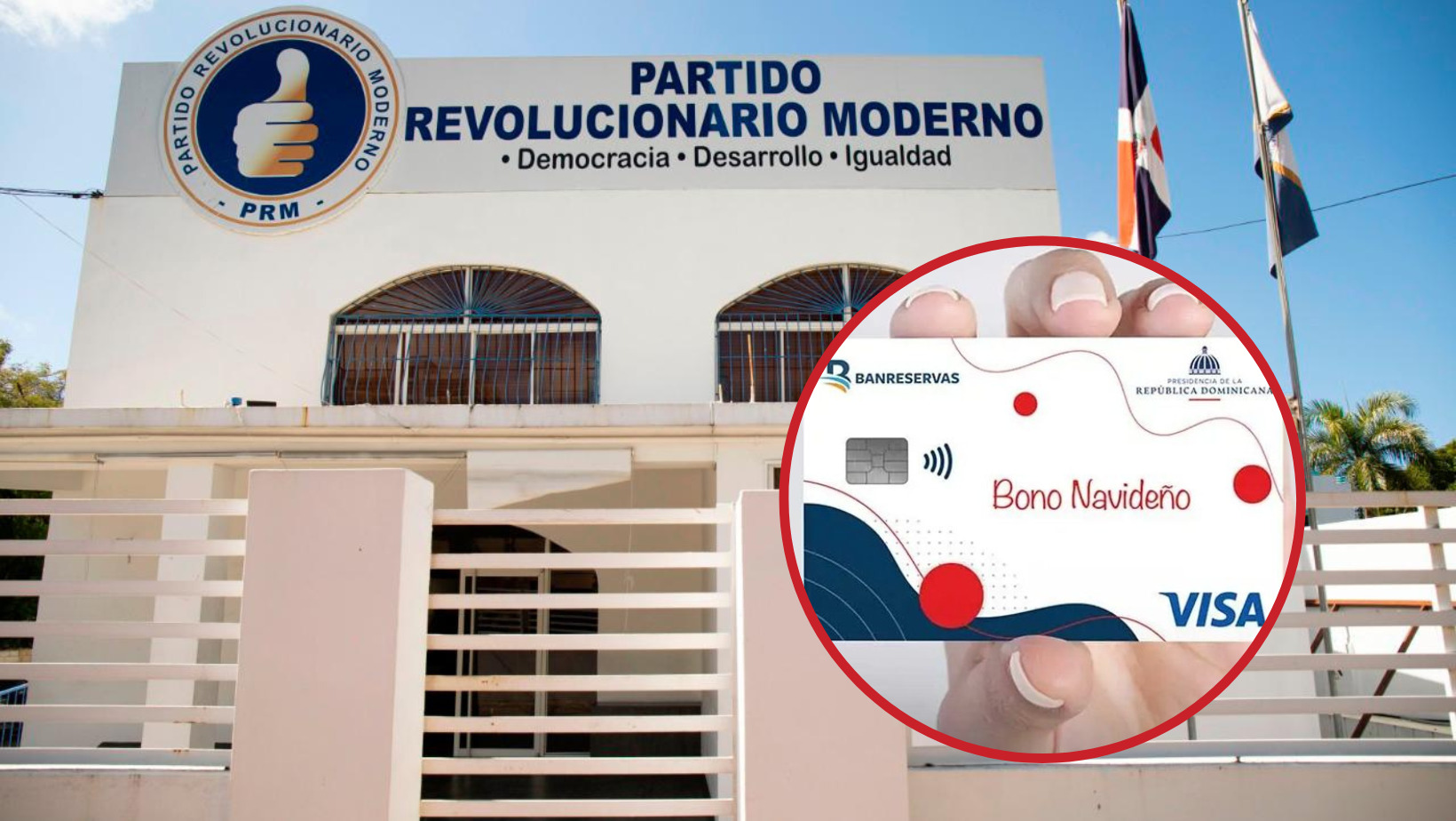 PRM niega uso de bonos navideños con fines políticos PRM niega uso de bonos navideños con fines políticos