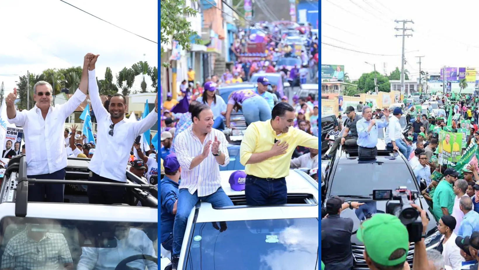 Se intensifica proselitismo político este fin de semana