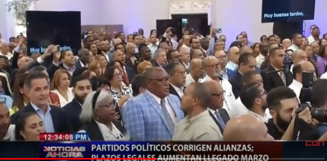 Partidos políticos ajustan alianzas ante acercamiento de plazos