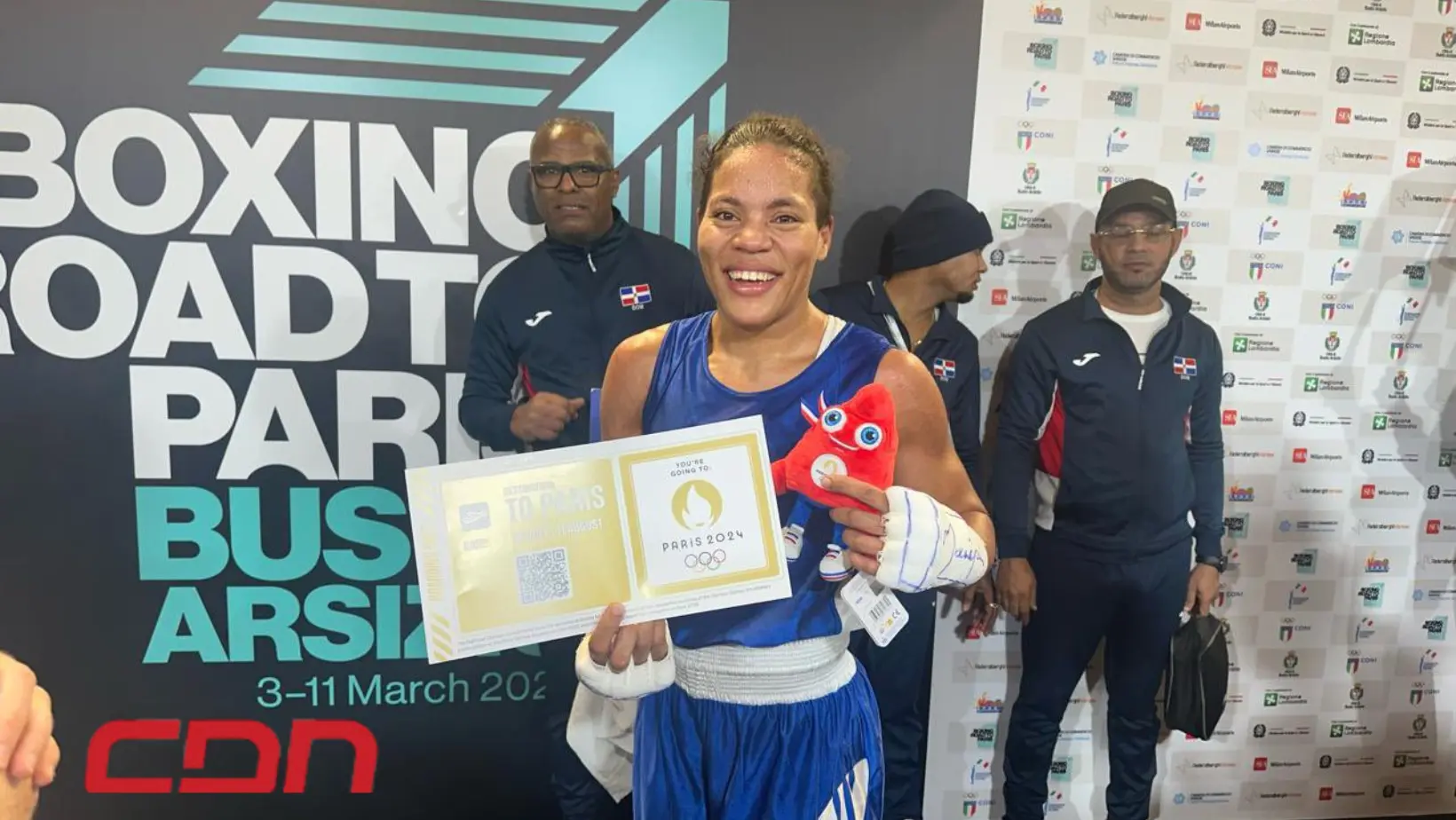 María Moronta clasifica a los Juegos Olímpicos de París 2024