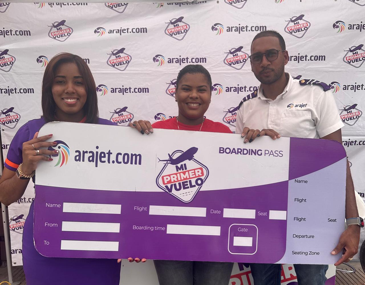 18 sureños volarán por primera vez con Arajet