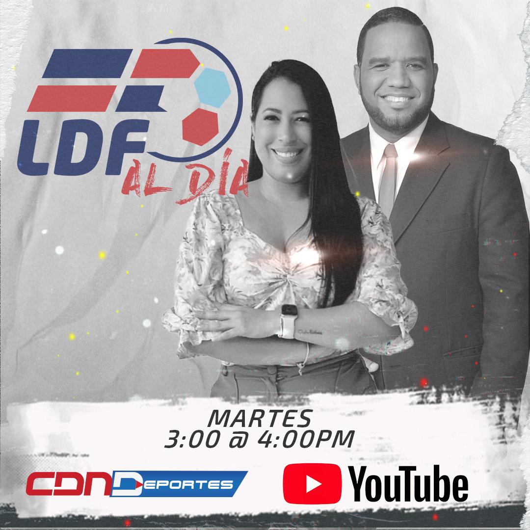 Liga Dominicana de Fútbol anuncia programa TV "LDF al día"