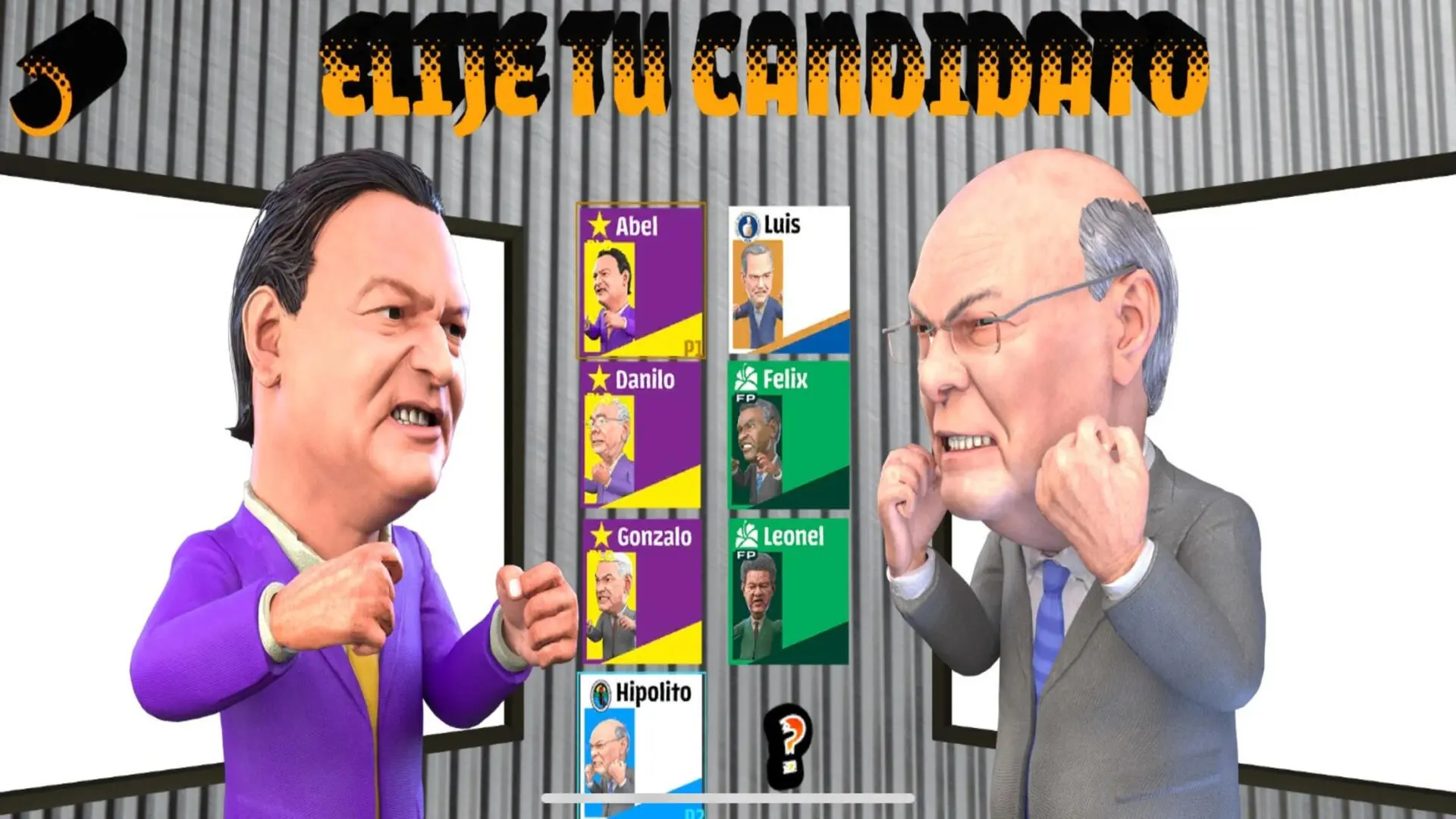 Videojuego de pelea de políticos dominicanos en la App Store