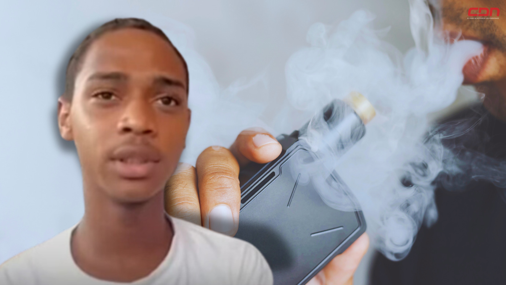 Un joven queda inválido tras supuestamente fumar vape todo el día