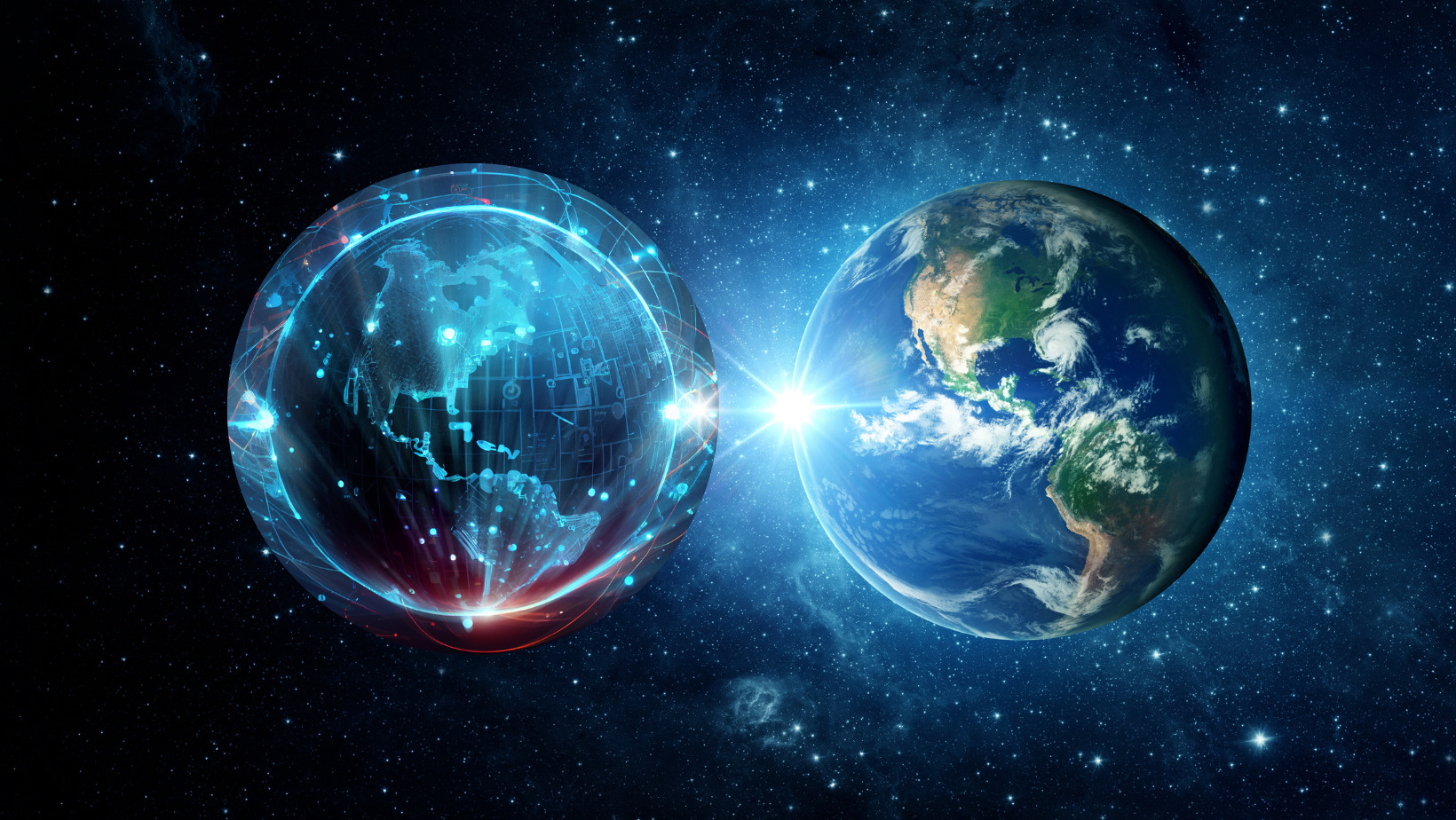 Crean nuevo gemelo del planeta Tierra con Inteligencia Artificial