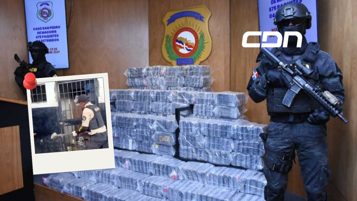 DNCD realiza allanamientos y ocupa 40 mil gramos de drogas