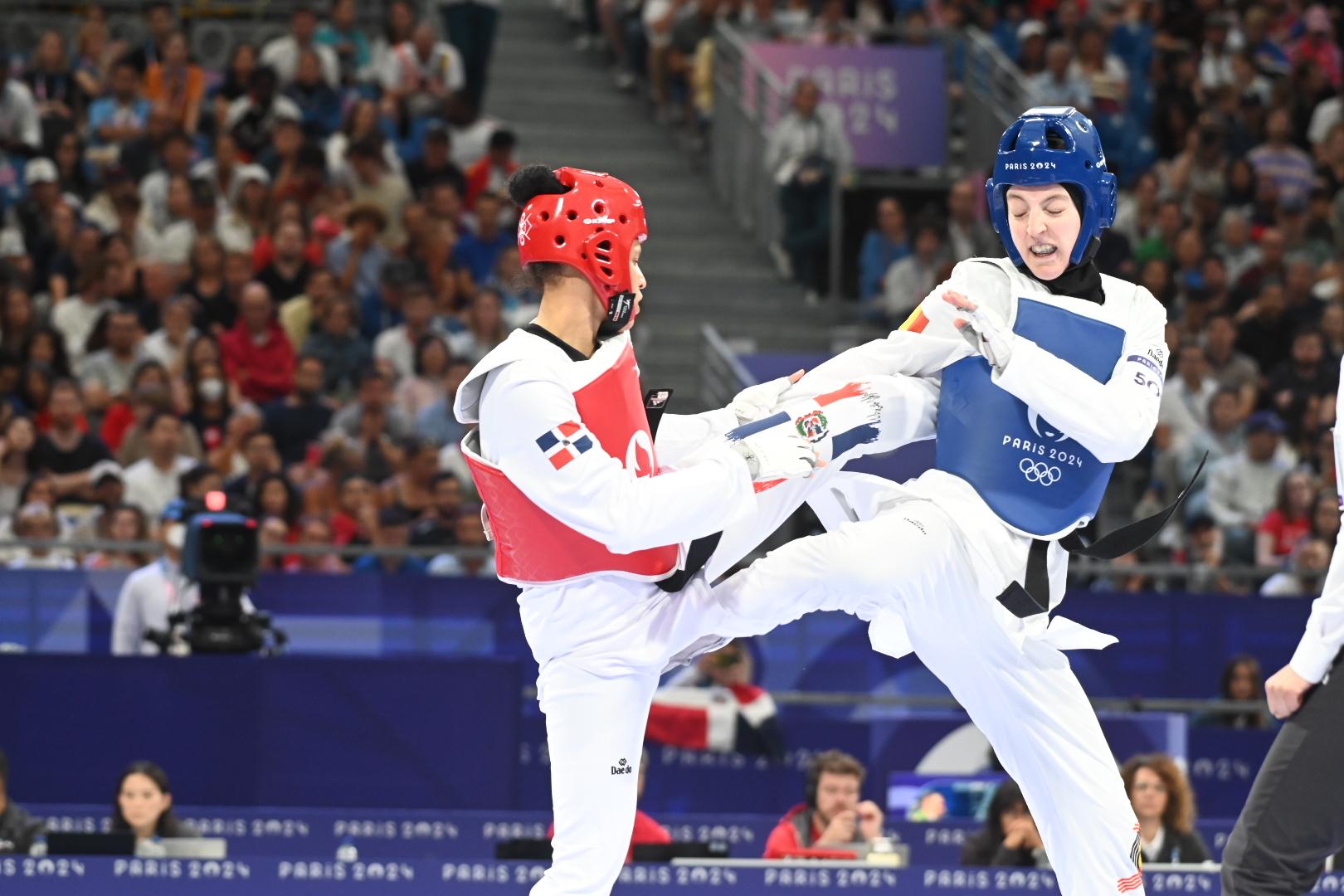 Dominicana Madelyn Rodríguez cayó en Taekwondo
