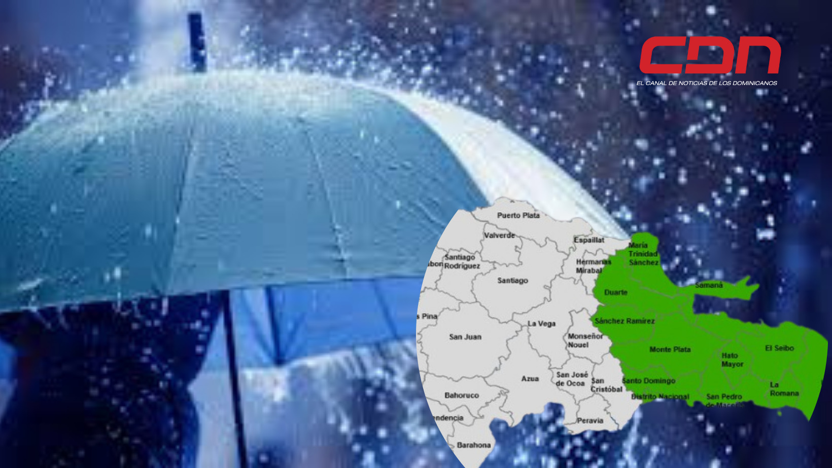 COE emite alerta para 11 provincias y el Distrito Nacional