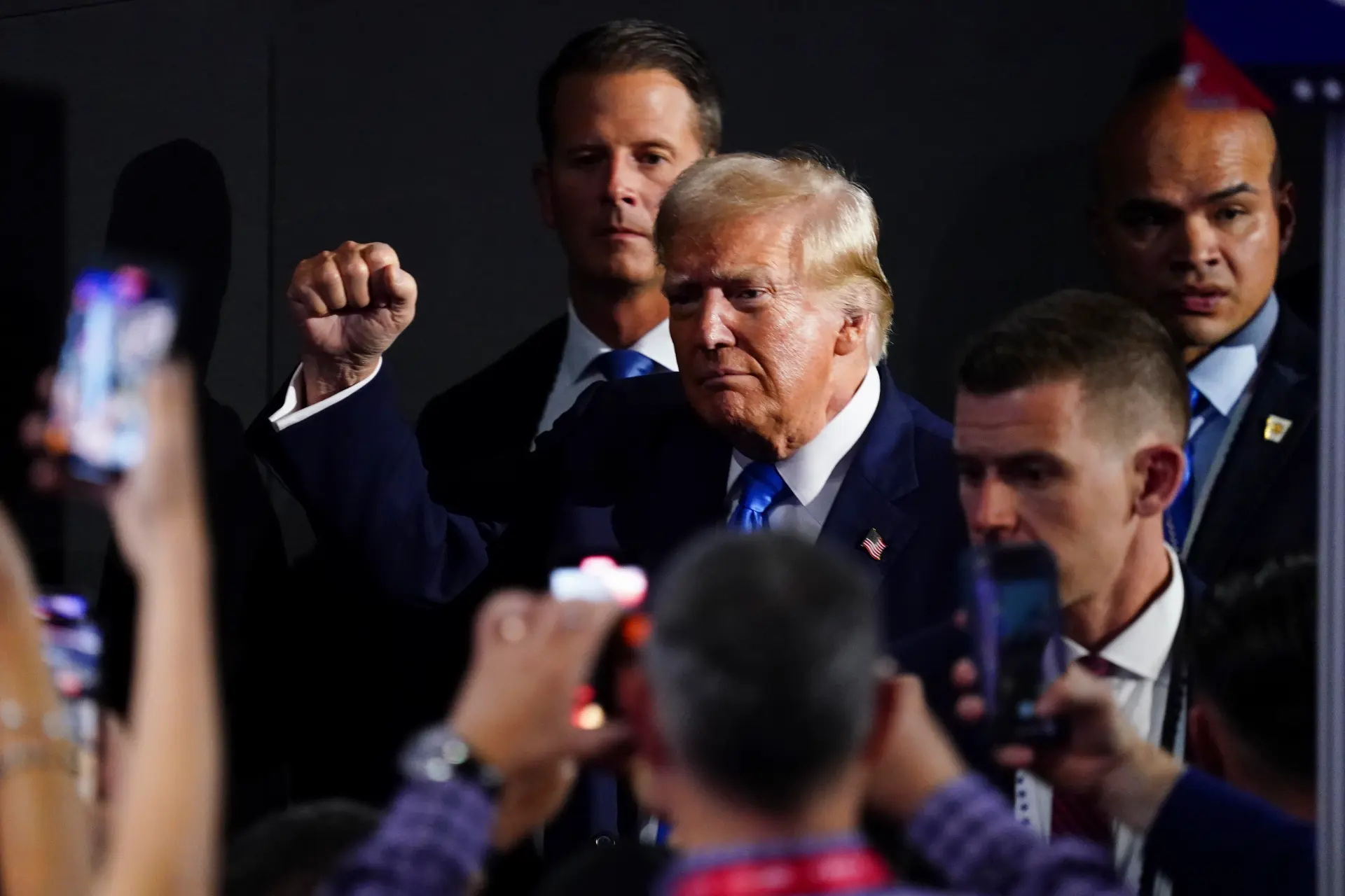 Excelente Trabajo Trump Elogia Al Servicio Secreto