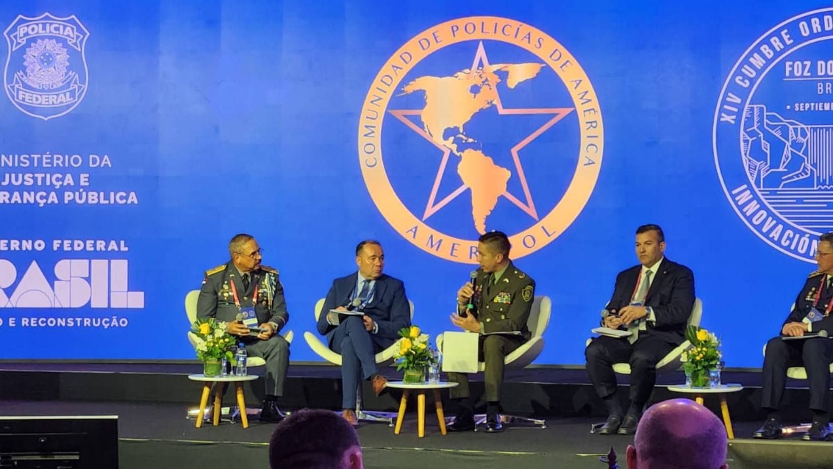Policía Nacional participa XIV Cumbre Ordinaria Ameripol en Brasil