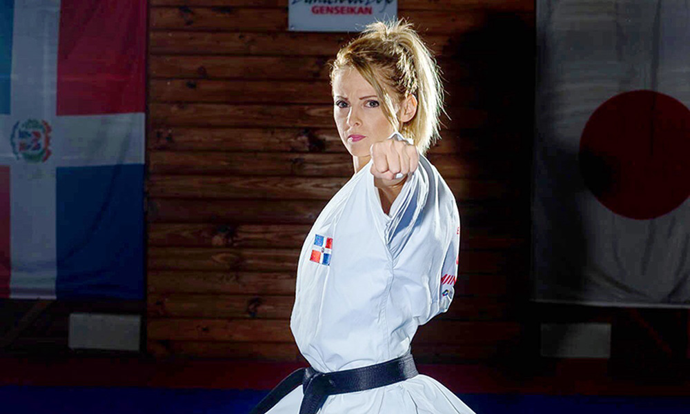 Dimitrova y su balance entre madre y karateca - Periódico El Caribe