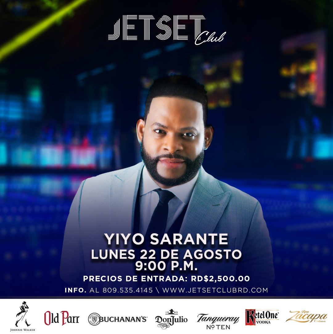 Yiyo Sarante regresa a Jet Set