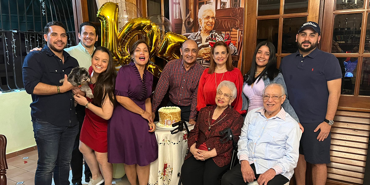 Los 105 años de María Cristina Camilo - Periódico El Caribe