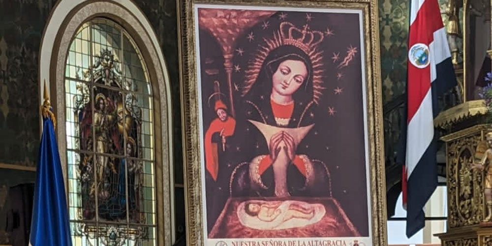 Entregan imagen de la Virgen de la Altagracia en Costa Rica - Periódico ...