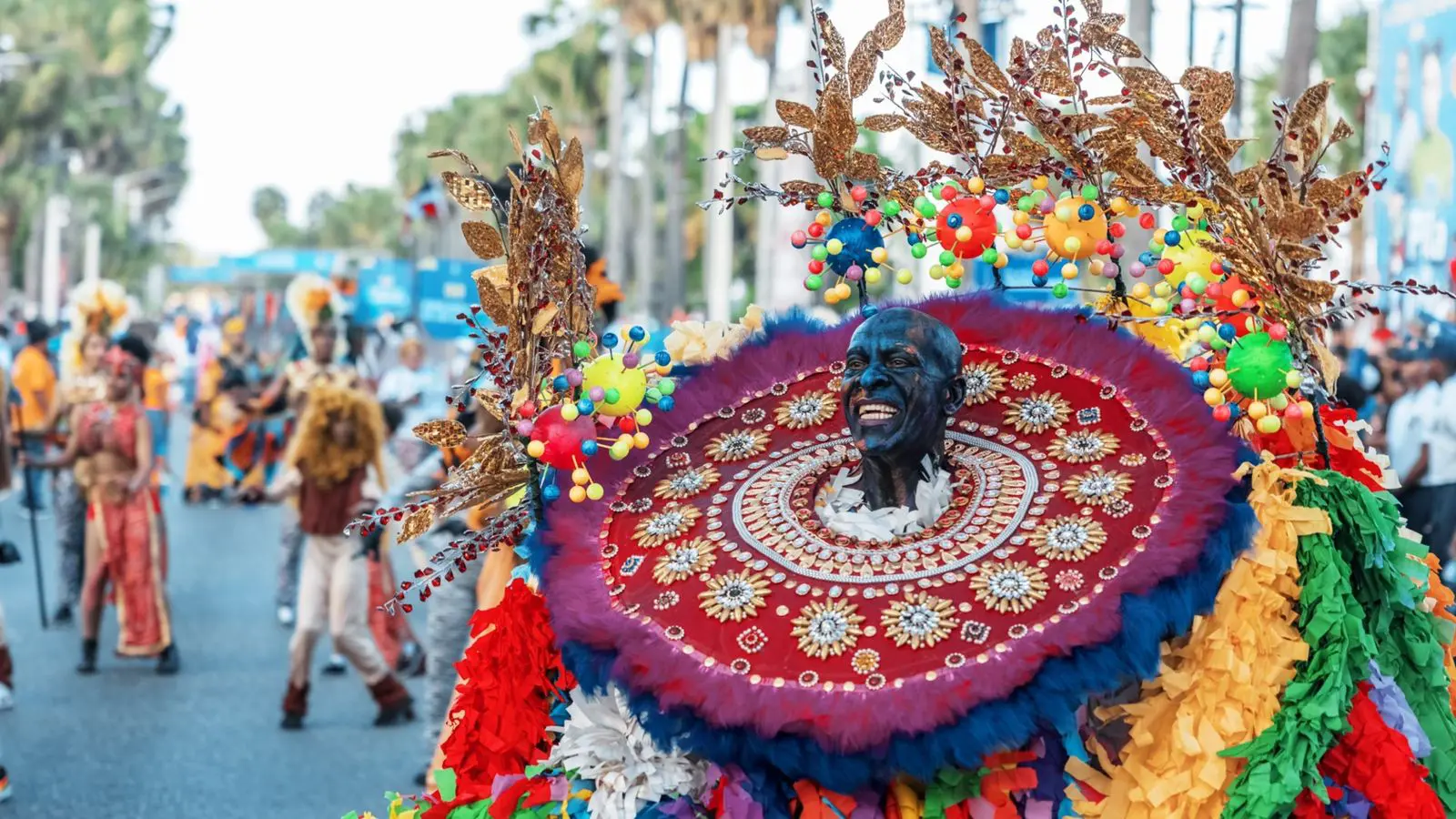 Así celebran carnaval en el Distrito Nacional