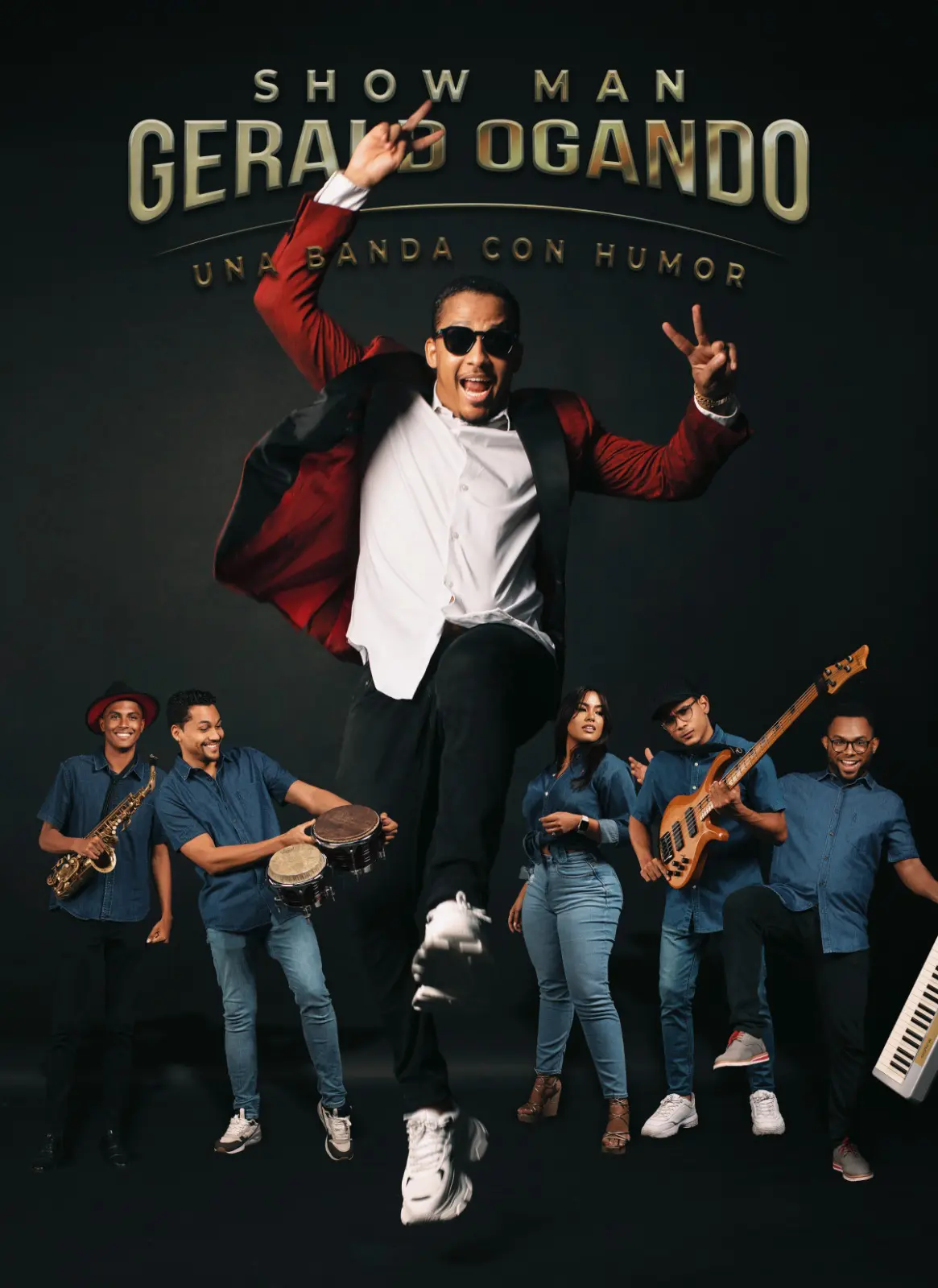 Gerald Ogando trae su primer show de humor con música y banda
