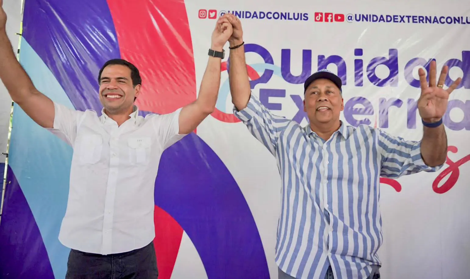 Roberto Ángel y Luis René Canaán posicionan la Unidad Externa