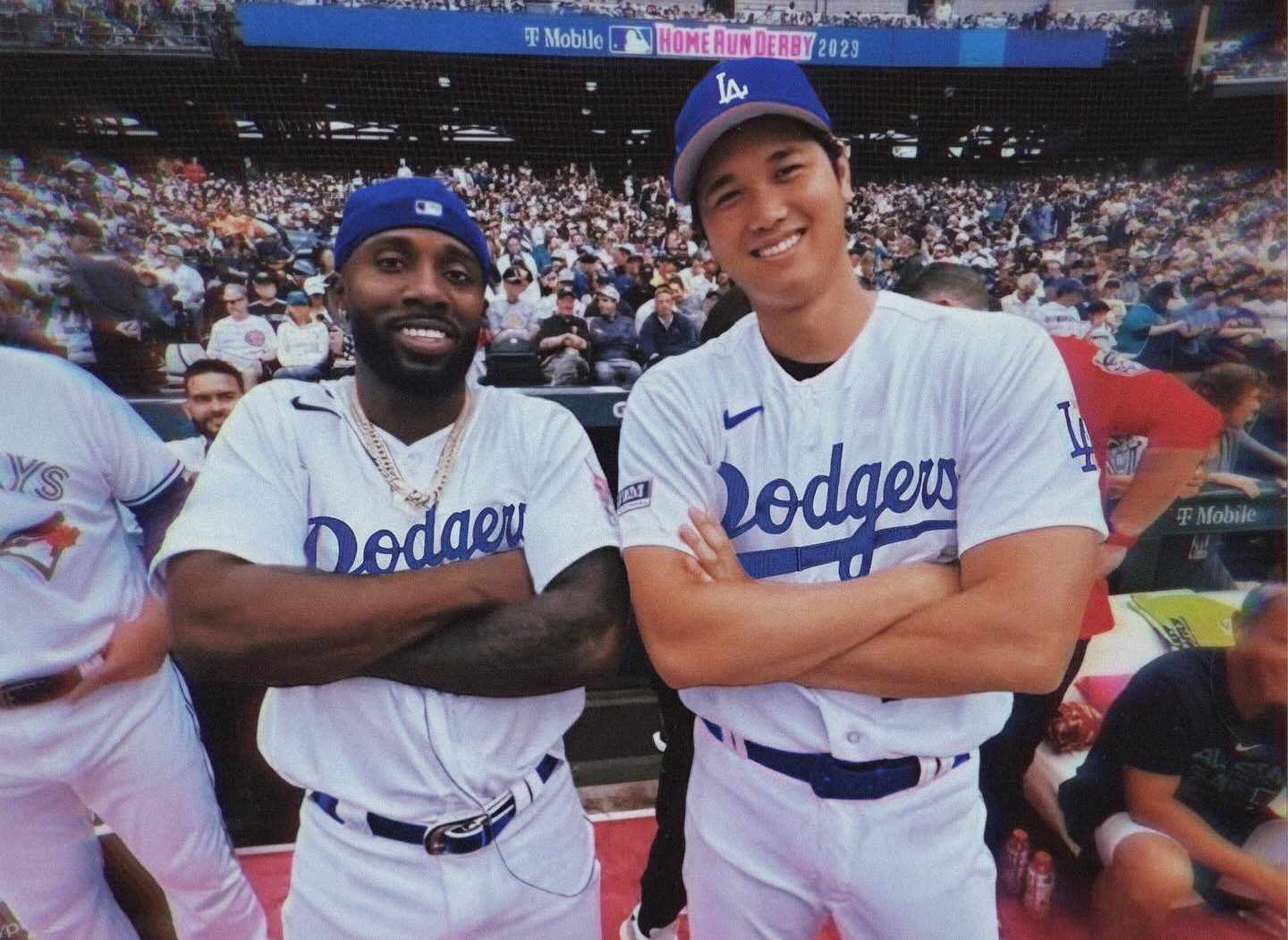 Randy Arozarena enciende las redes con foto junto a Shohei Ohtani