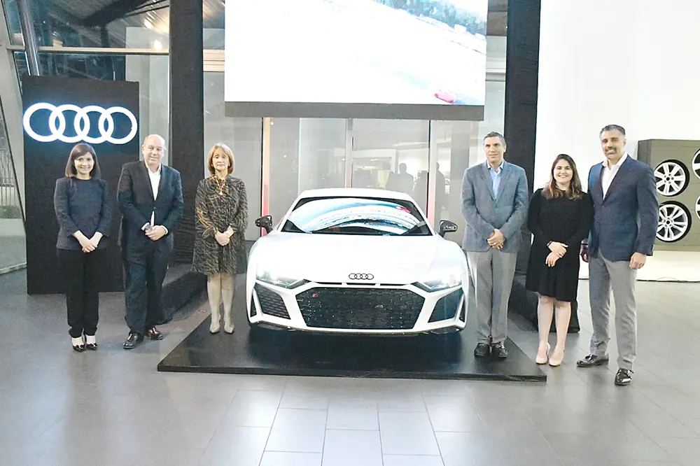 Avelino Abreu presenta el Audi R8 Legende - Periódico elCaribe