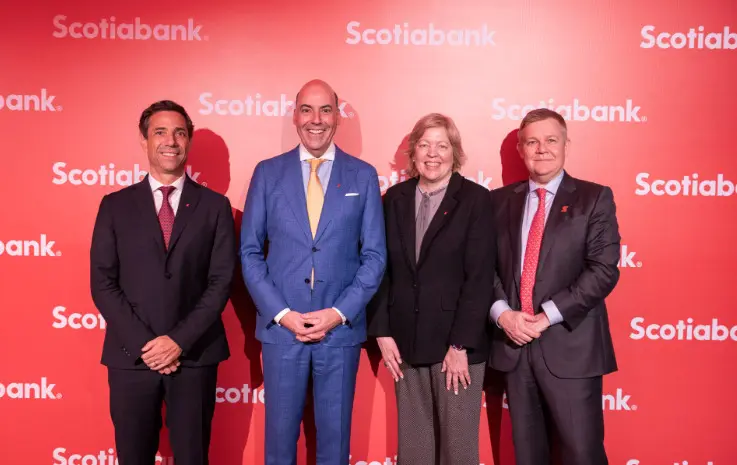 Scotiabank ofrece cóctel a clientes y autoridades con asistencia de CEO ...