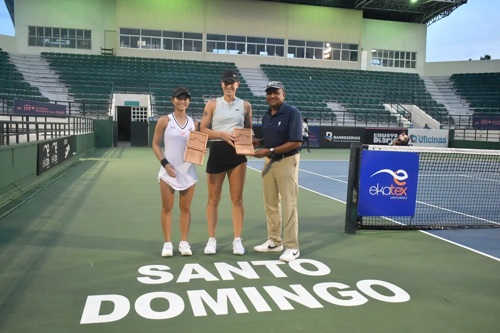 Hu, Bozovic y Wong, campeones del torneo W35 Santo Domingo - Periódico ...