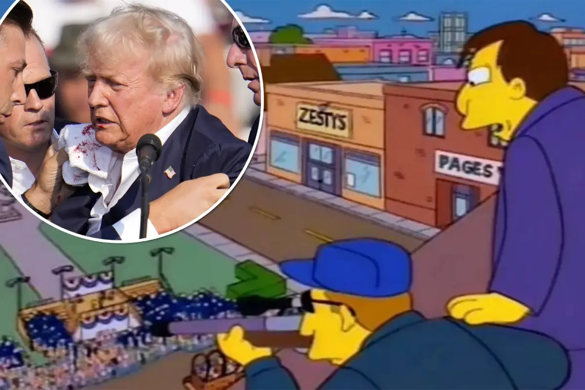 Retiran episodio de Los Simpson tras intento de atentado a Trump