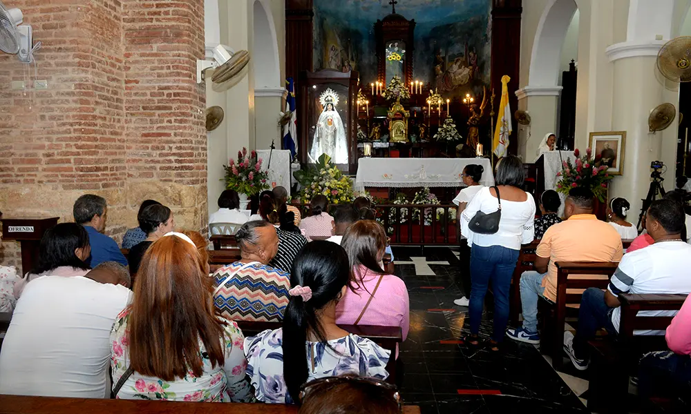 Todo listo en Santo Cerro para celebrar el Día de las Mercedes ...