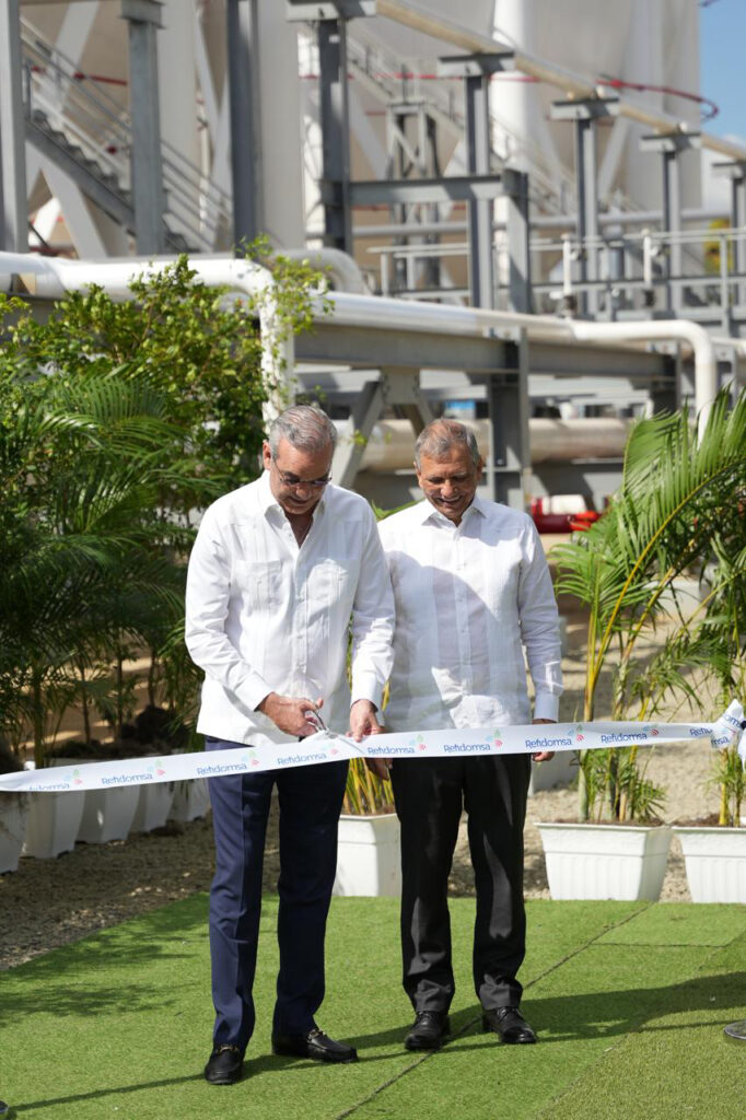 Refidomsa inaugura cuatro esferas de 280,000 barriles de GLP