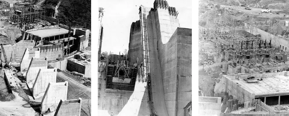 Inauguración de la Presa de Valdesia en 1976: inicio de operaciones y ...