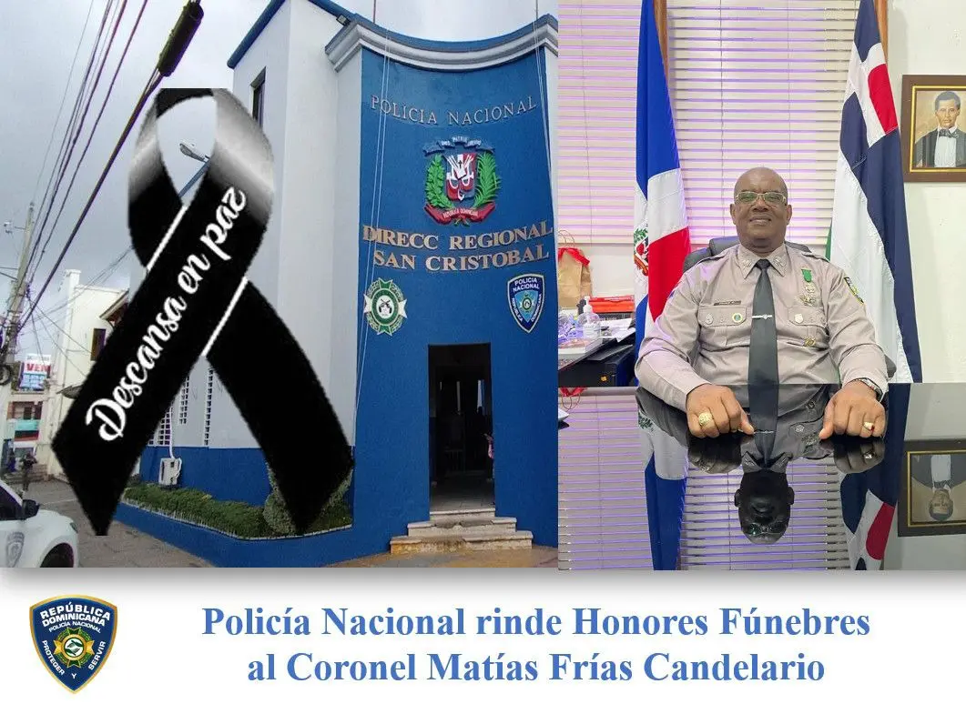 PN rinde honores fúnebres al coronel Matías Frías