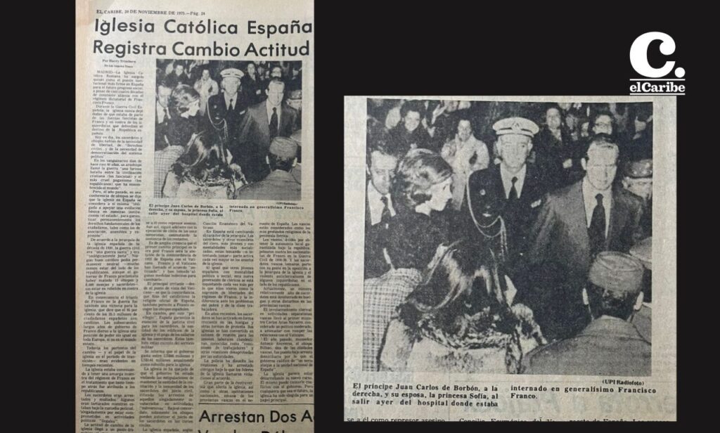 Así vio elCaribe la muerte de Francisco Franco