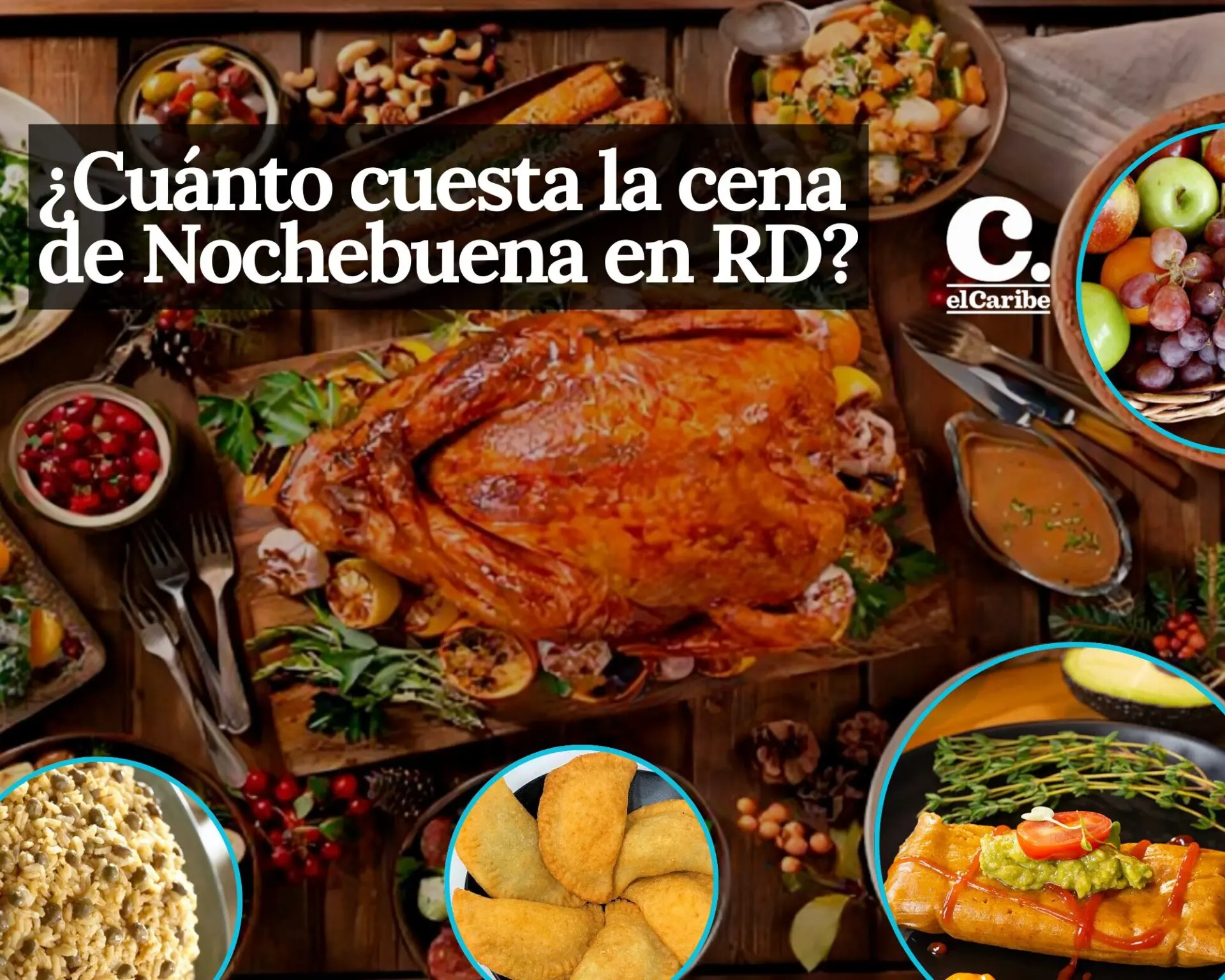 ¿Cuánto cuesta la cena de Nochebuena en RD?
