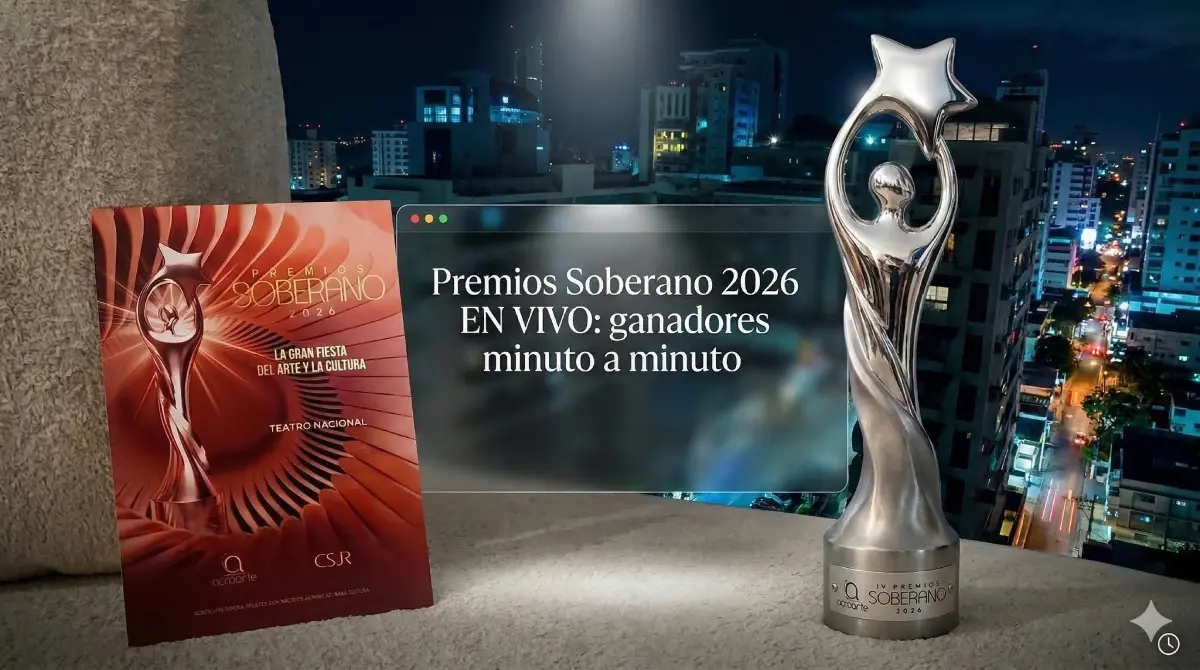 Premios Soberano 2026 EN VIVO: ganadores minuto a minuto